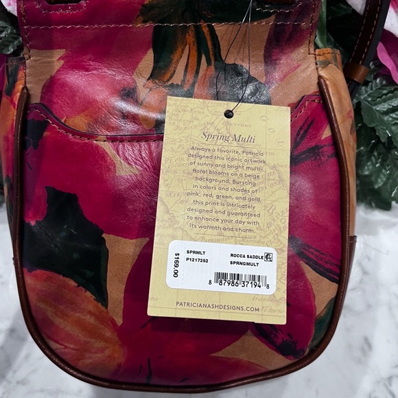 Patricia Nash | Bags | Patricia Nash Rocca Saddle Crossbody Strap ...